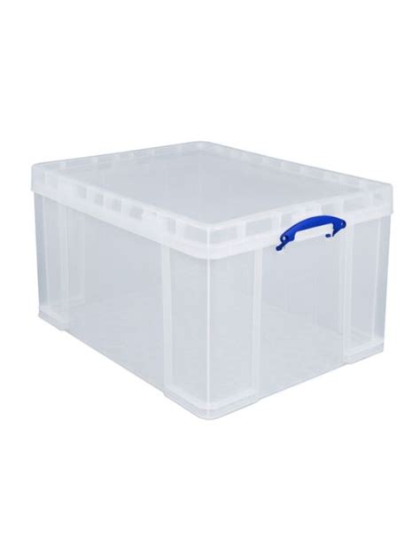 Gpc Clear Plastic Storage Boxes Secure Stackable And Versatile
