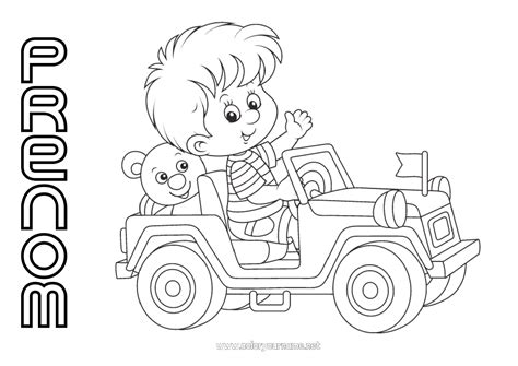 Coloriage N Gar On V Hicules Voiture