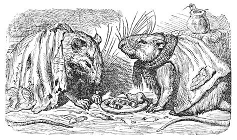 Aesop Town Mouse Nthe Town Mouse And The Country Mouse Wood