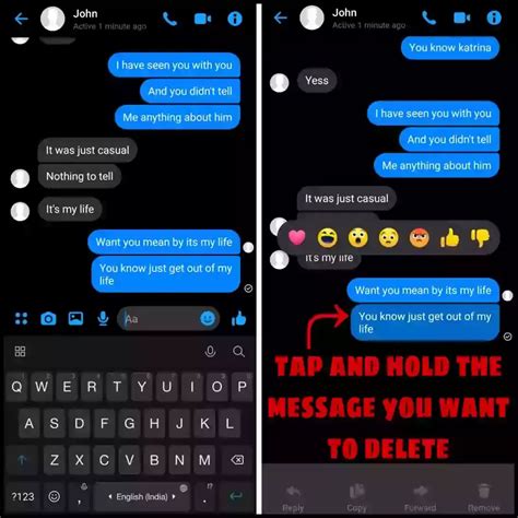Delete Facebook Messenger Messages Everything To Know Indian Tech Hunter