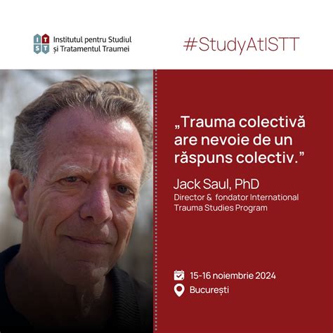 În Lucrările și Atelierele Pe Care Le Susține Pe Tema Traumelor