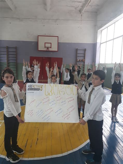 სკოლა ლიცეუმი “ცოდნა” ევროპის სპორტულ კვირეულს შეუერთდა