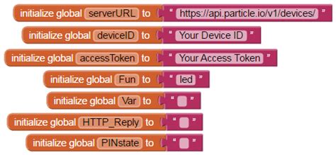 Set Global Variables Mit App Inventor And Particleio Adafruit