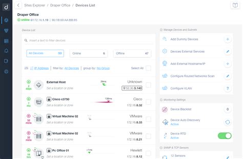 IP Monitoring Domotz External IP Address Monitoring Features