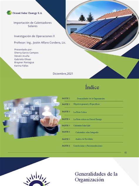 Proyecto Io2 Final Pdf Calor Agua