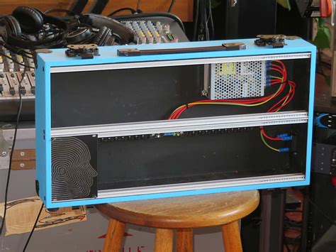 Diy 6u 104hp Powered Portable Eurorack Case Reverb