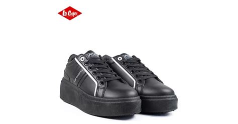 Lee Cooper Lc 602 12 Black дамски кецове в черно —