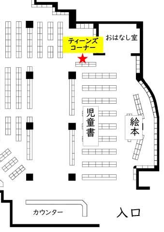泉佐野市立図書館YAコーナー