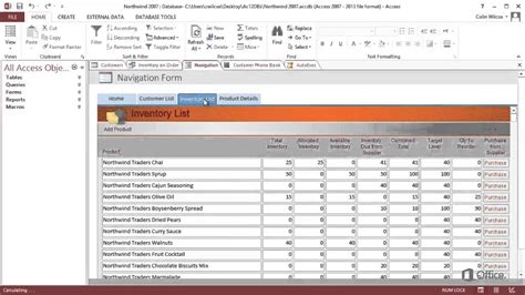 Start A New Database From A Blank Template Youtube