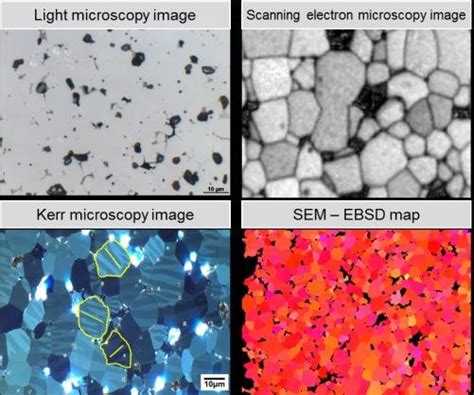 Shows The Microstructure Of Ndfeb Sintered Permanent Magnet Acquired