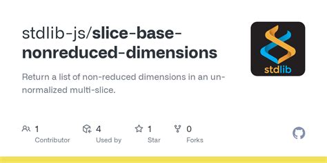 Github Stdlib Jsslice Base Nonreduced Dimensions Return A List Of Non Reduced Dimensions In
