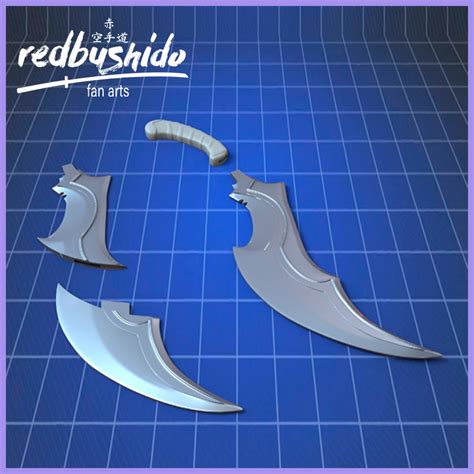 Stl File Elsa Granhierts Knife Prop From Re Zero Stl File 🔪・3d
