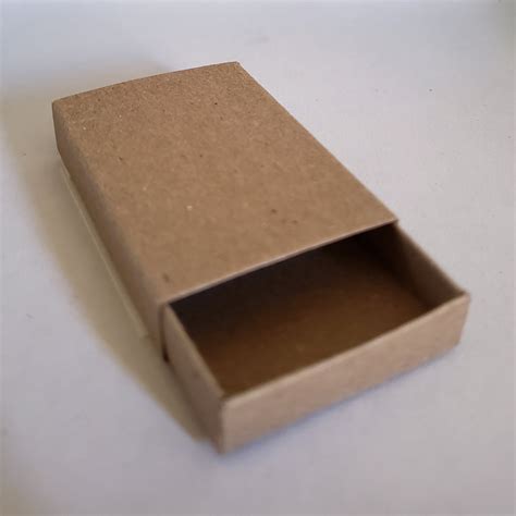 10 Small Kraft Empty Matchboxes For Crafts Or Events 2 X 1 38 X 38
