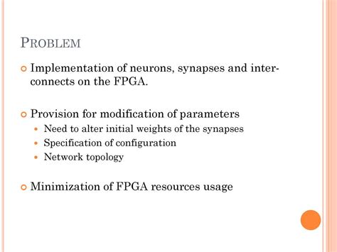 Demonstration Of Stdp Based Neural Networks On An Fpga Ppt Download