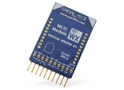 32420x Wx Esp8266 Wi Fi Module Parallax Mouser