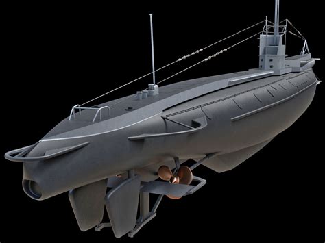 Artstation German Submarine Uc 66 Type Uc Ii