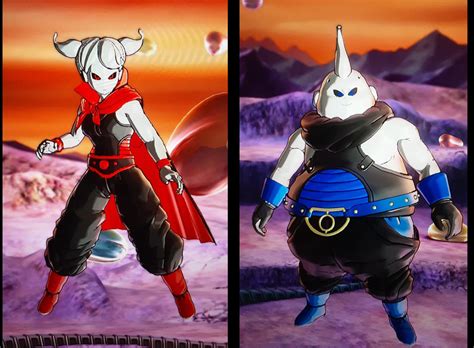 Xenoverse 2 Custom Characters The Majin Siblings By Burnoutprime7 On Deviantart