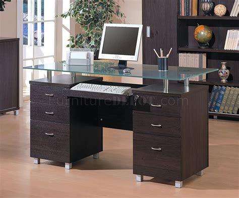Contemporary Glass Office Desk At Dominic Chumleigh Blog