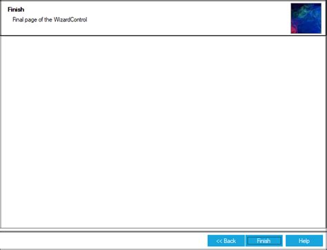 Getting Started With Windows Forms Wizard Syncfusion