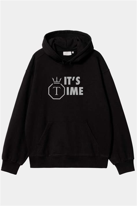 Sudadera Its Time Negra Ilia Topuria Store