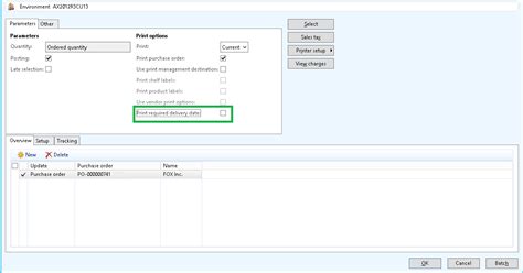 Mostly Dynamics 365 Finance And Operations Tutorials Add A New Parameter On An Order Posting Form