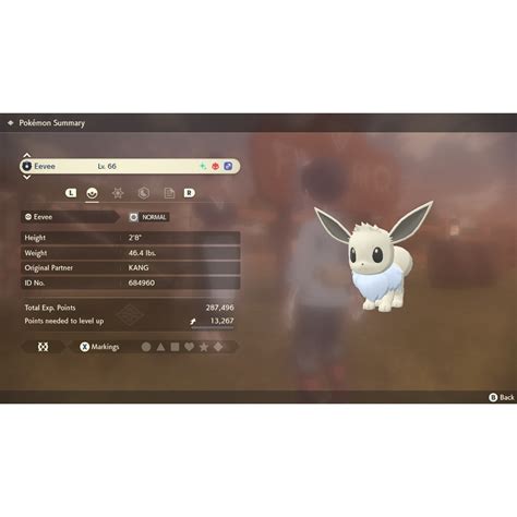 Pokemon Legends Arceus 6iv Shiny Alpha Eevee Male Shopee Malaysia