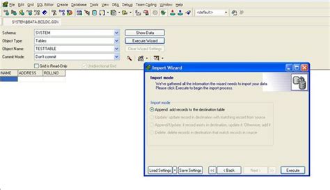 Upload Exceltext File Data Into Oracle Table Using Toad