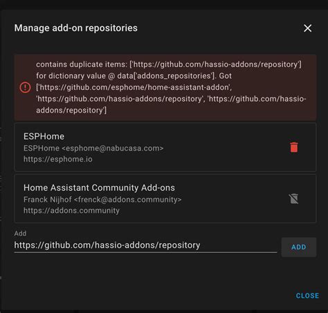 Missing Add Ons From Official Add On Store · Issue 1646 · Home