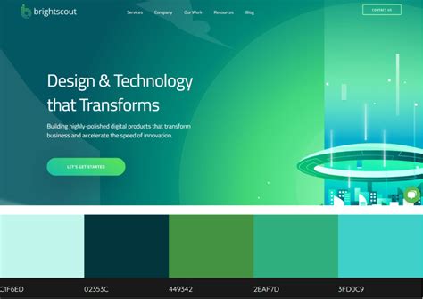 Blue And Green Branding At Anglea Ramos Blog
