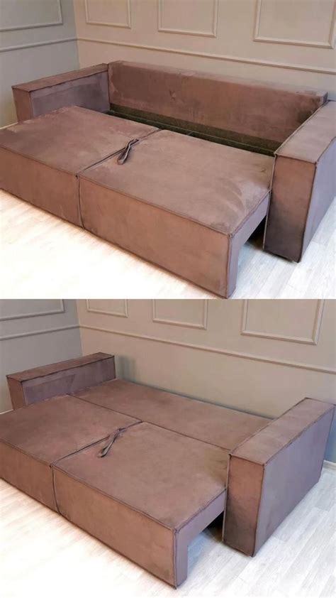 Раскладной диван с прямыми углами стиль минимализм Раскладной диван Кресло для спальни Диван