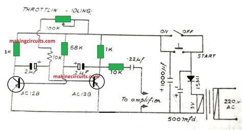 Motor Boat Sound Generator Circuit Making Easy Circuits