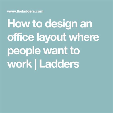 Office Layout Design Tips For An Inspiring Workspace