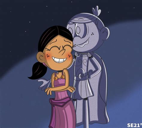 Pin By King Siyah On Lincoln X Ronnie Anne Disney Animation Art Loud