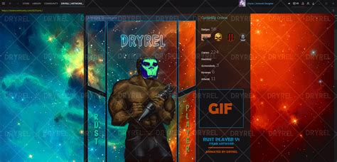 Rust Player V1 Animated Steam Artwork Profile By Dryrel On Deviantart
