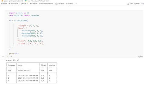 Vscode Jupyter Notebook Kernel Crashes When Running Polars Code Stack