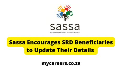 Sassa Encourages SRD Beneficiaries To Update Their Details Mycareers Co Za
