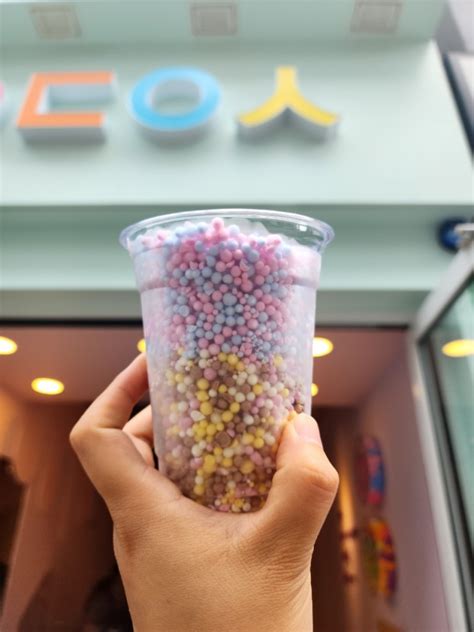 청주 성안길 구슬아이스크림 맛집 어더아사 버블버블 네이버 블로그