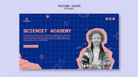 Free PSD Science Template Design