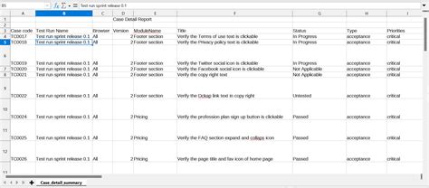 Cds Case Detail Summary Report Qatouch