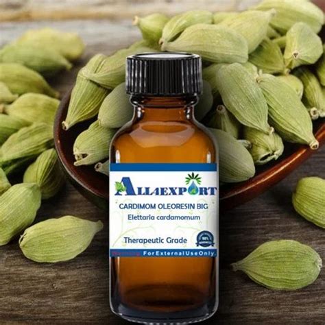 Pure Cardimom Oleoresin Big Elettaria Cardamomum Premium And Natural