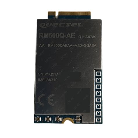 Quectel RM Q AE G NR Sub GHz Modem Module With Adapter Enclosure Info Center