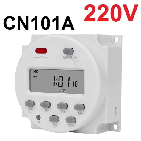 Jual 1212 Brands Festival Timer Switch Digital Time Delay Relay 220v Cn101a Untuk Lampu Digital