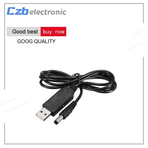 USB DC 5V To DC 12V Step Up Cable Module Converter 2 1x5 5mm Male Connector On Aliexpress Com