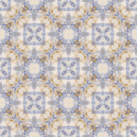 Premium Vector Ornate Floral Seamless Texture Endless Triangular Pattern With Vintage Mandala