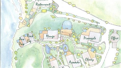 Resort Map Maca Bana