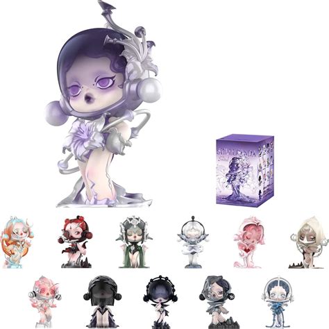 Amazon.com: POP MART SKULLPANDA The Sound Series Figures, SKULLPANDA ...