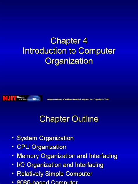 Introduction To Computer Organization Pdf Inputoutput Central Processing Unit