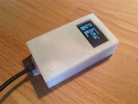 3d printed enclosure details