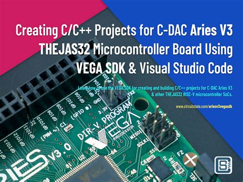 Creating Cc Projects For C Dac Aries V3 Thejas32 Microcontroller