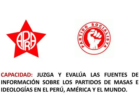Partidos De Masas E Ideologías En El Perú Y El Mundo Blog Ppt